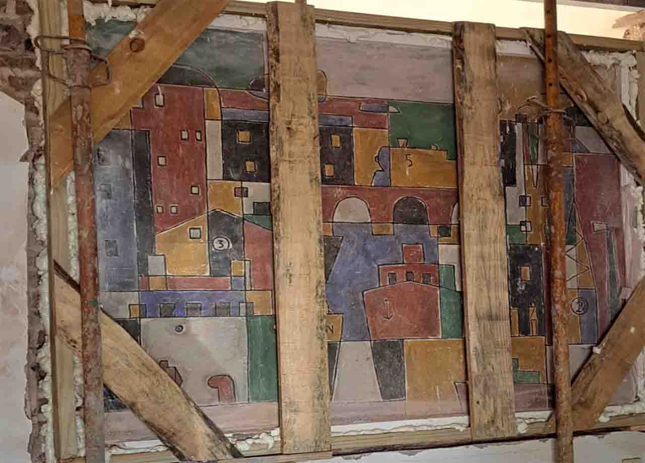 Obra de arte constructivista de Pedro Gava, con casi 70 años en la ...