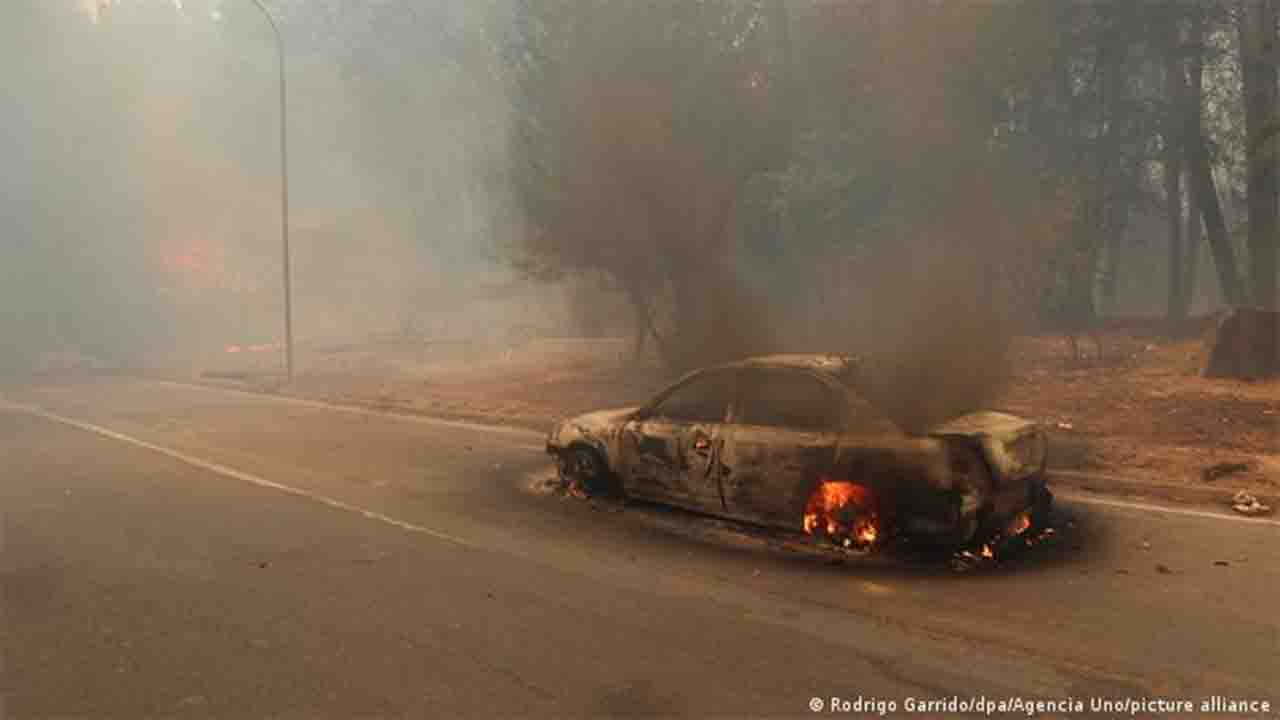 Estado de catástrofe en centro y sur de Chile por incendios forestales ...