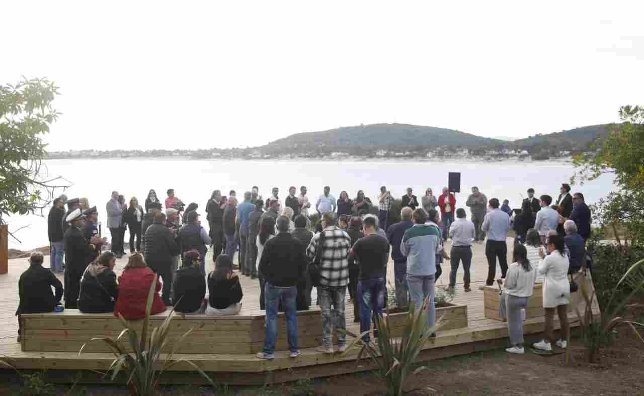 Antía inauguró mirador en Punta Colorada y destacó la recuperación de ...